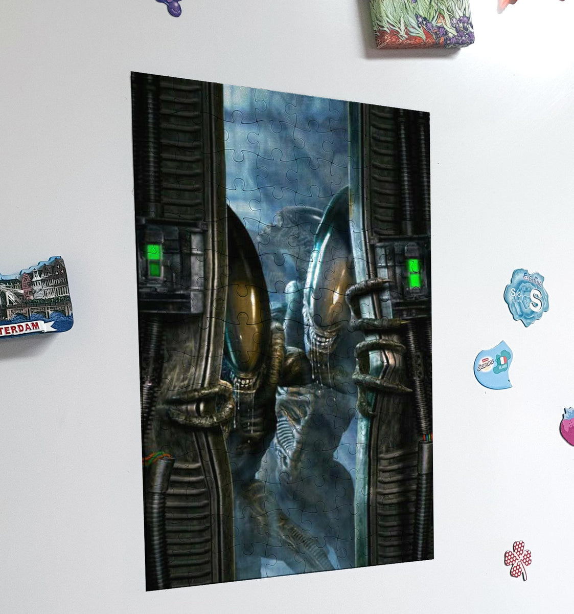 Puzzle Magnetique Alien - Xenomorph Attack 120 Pcs | Artist Deluxe